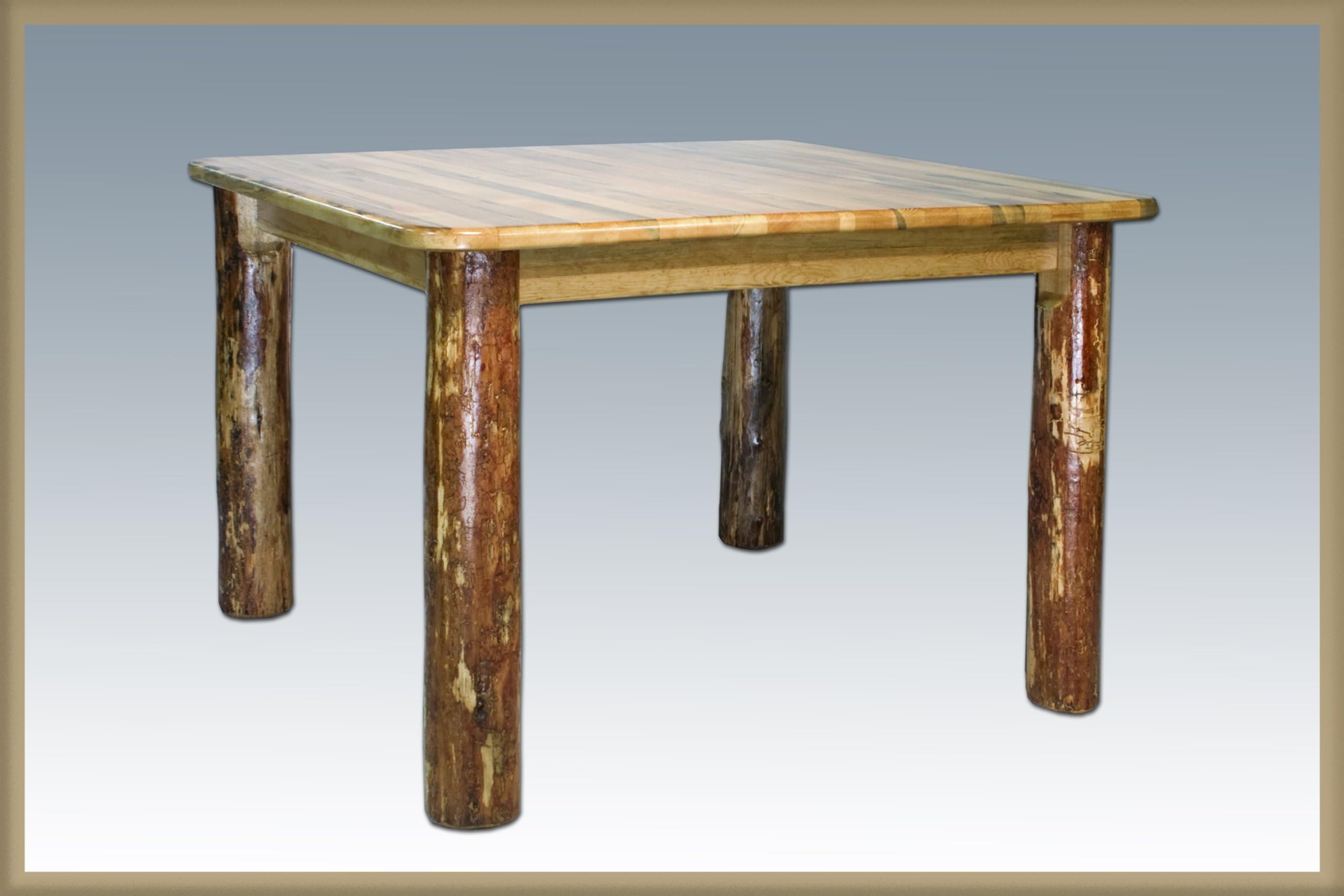 Amazon.com: Montana Woodworks Log Furniture - Dining Table : Home & Kitchen