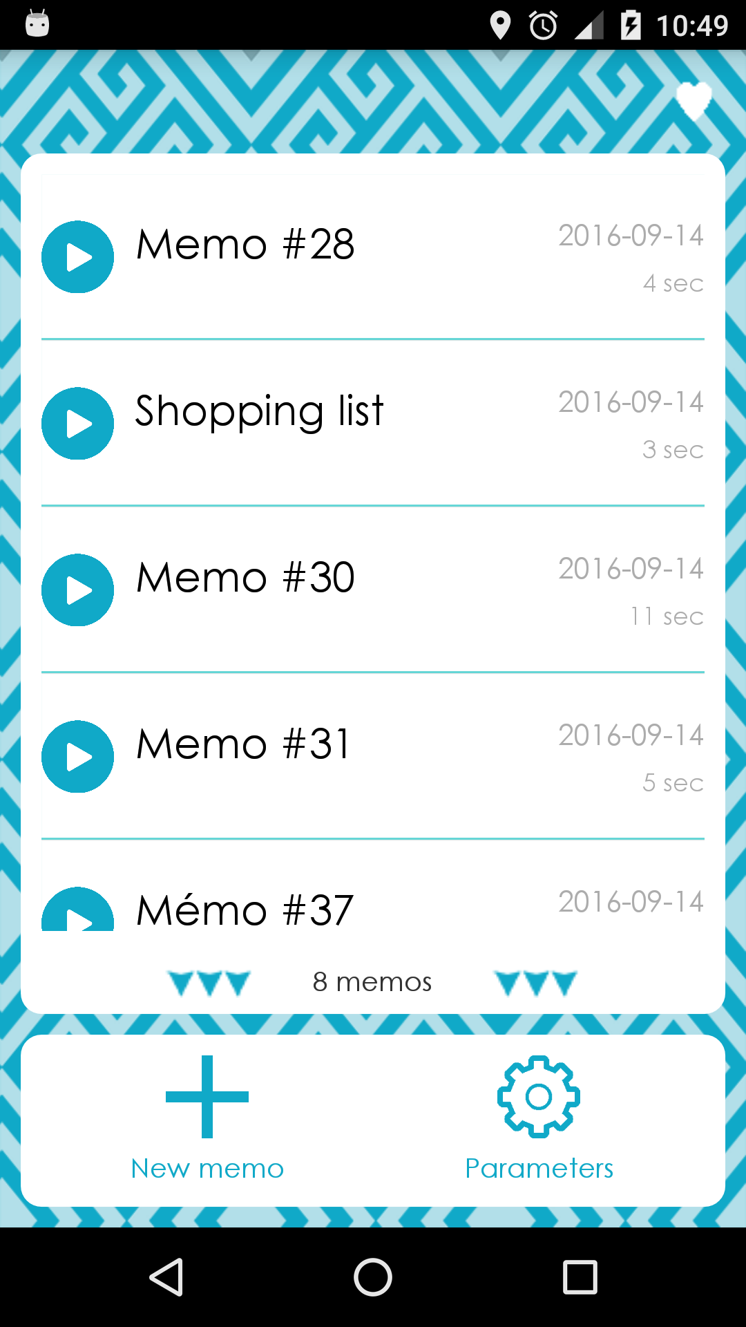 Voice Memo - App on Amazon Appstore