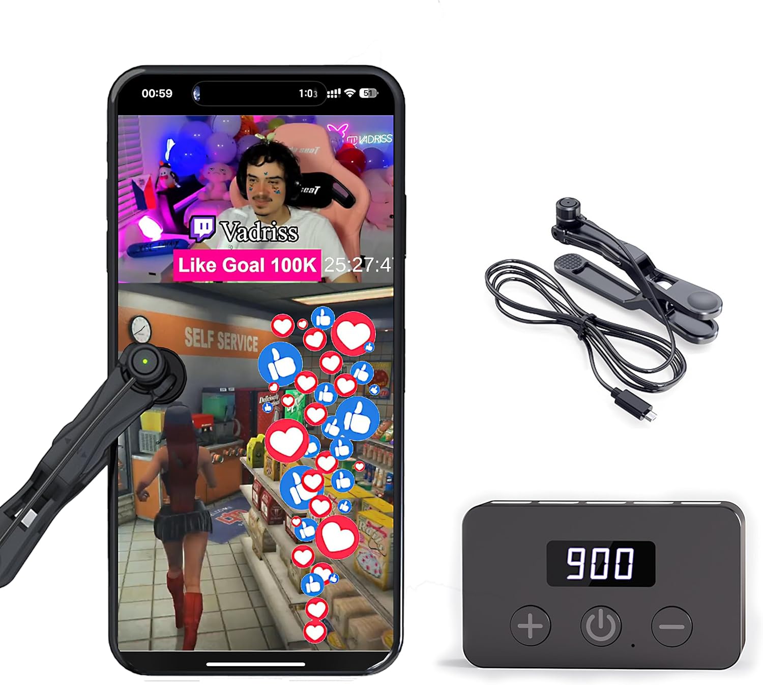 Amazon.com: BlissKiss Auto Clicker, Adjustable Click Speed, Max 50 ...