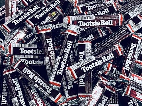 Amazon.com : Tootsie Roll .5 oz Snack Size Fun Bar Individually Wrapped ...