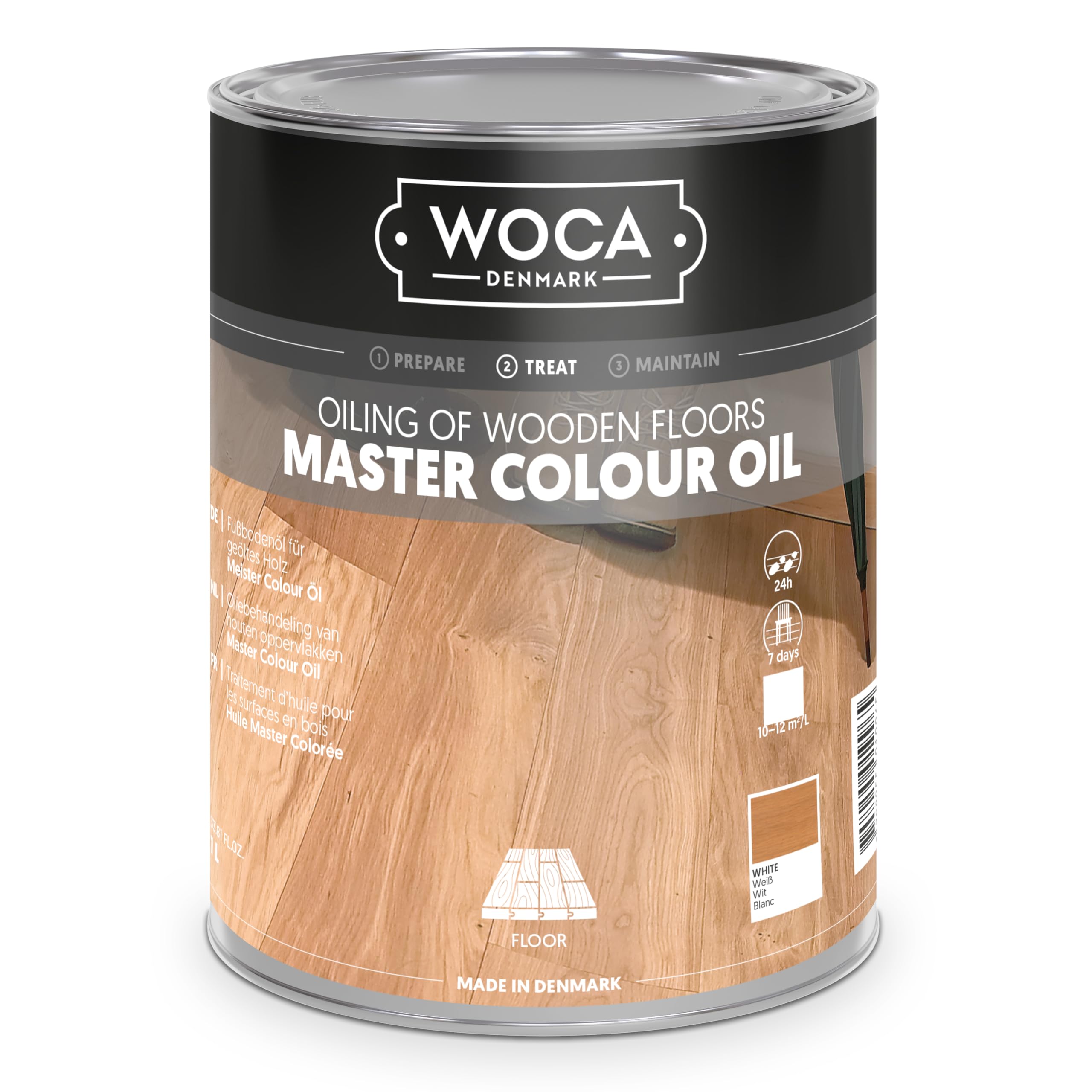 WOCA Denmark – Master Color Oil – White Color -Plant Based Oil ...