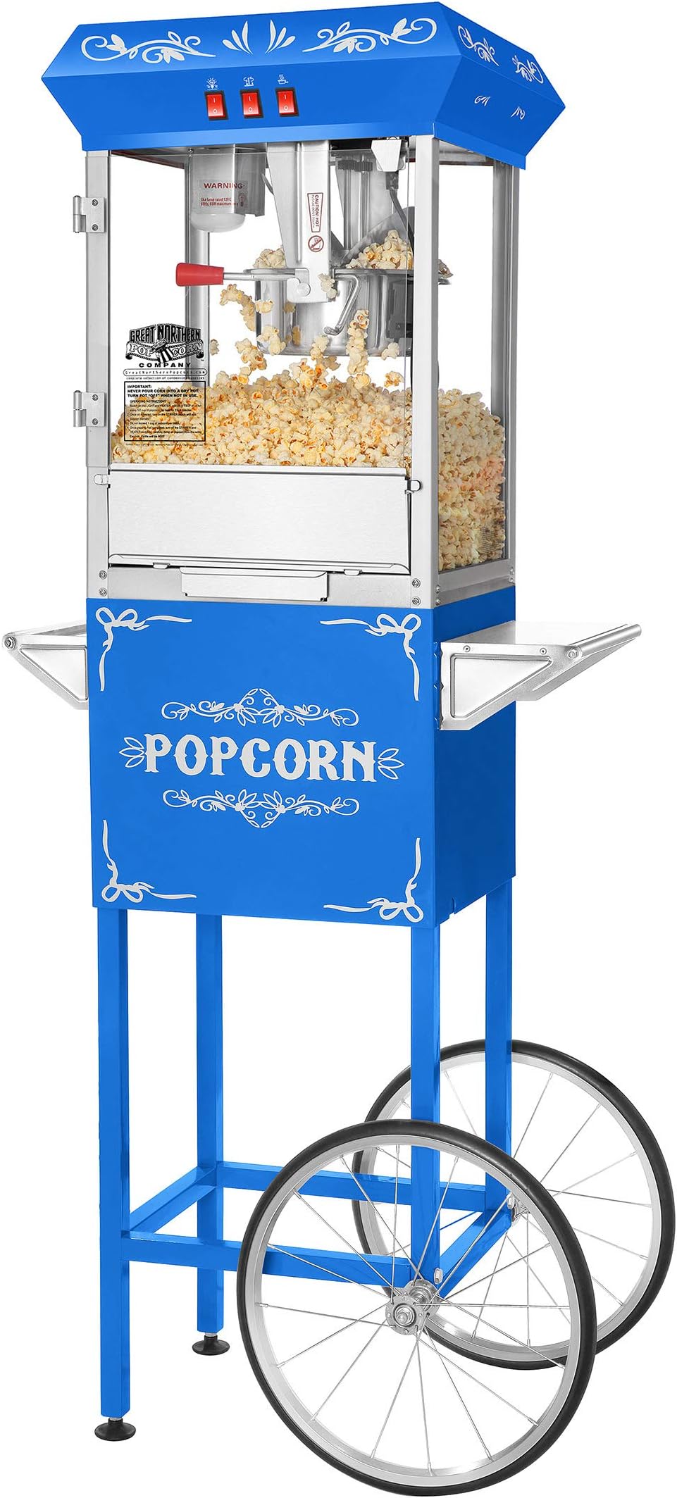Amazon.com: Matinee Popcorn Machine with Cart - 8oz Popper with ...