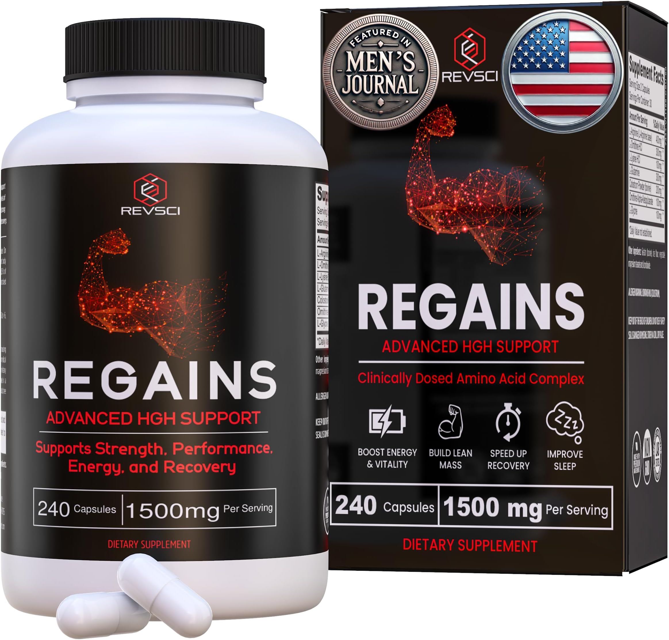 Amazon.com: HGH Supplements for Men & Women - REVSCI Regains Starter ...