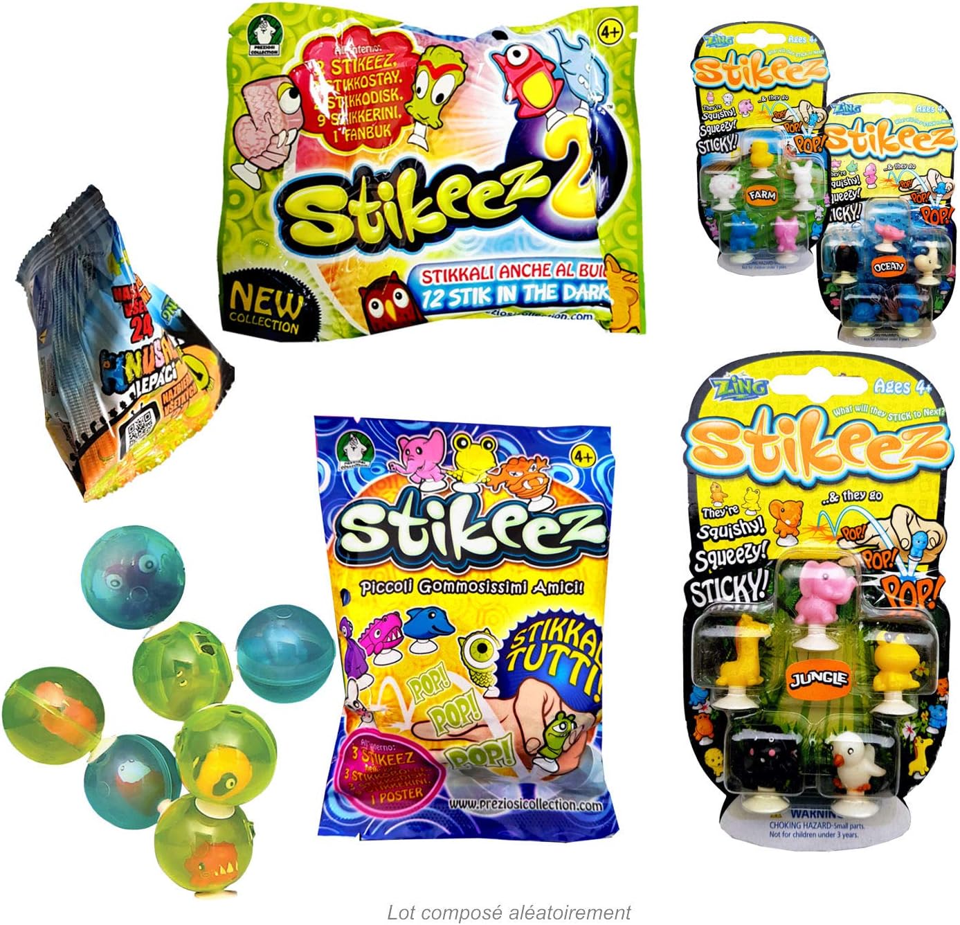 Ickee Stikeez Zing Figure : Amazon.co.uk: Toys & Games