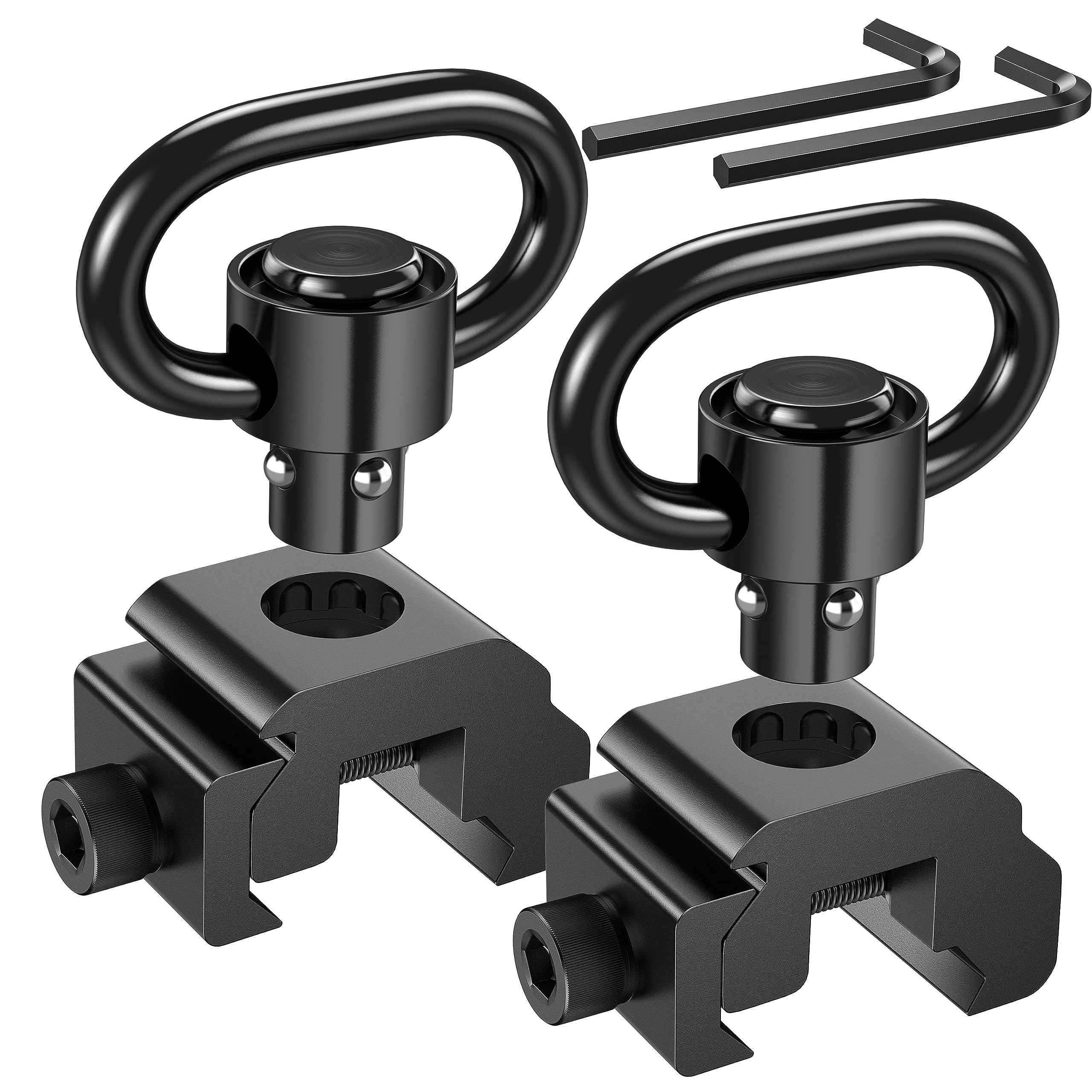 Snapklik.com : EZshoot Picatinny Sling Mount 2PCS, Anti-Rotation ...