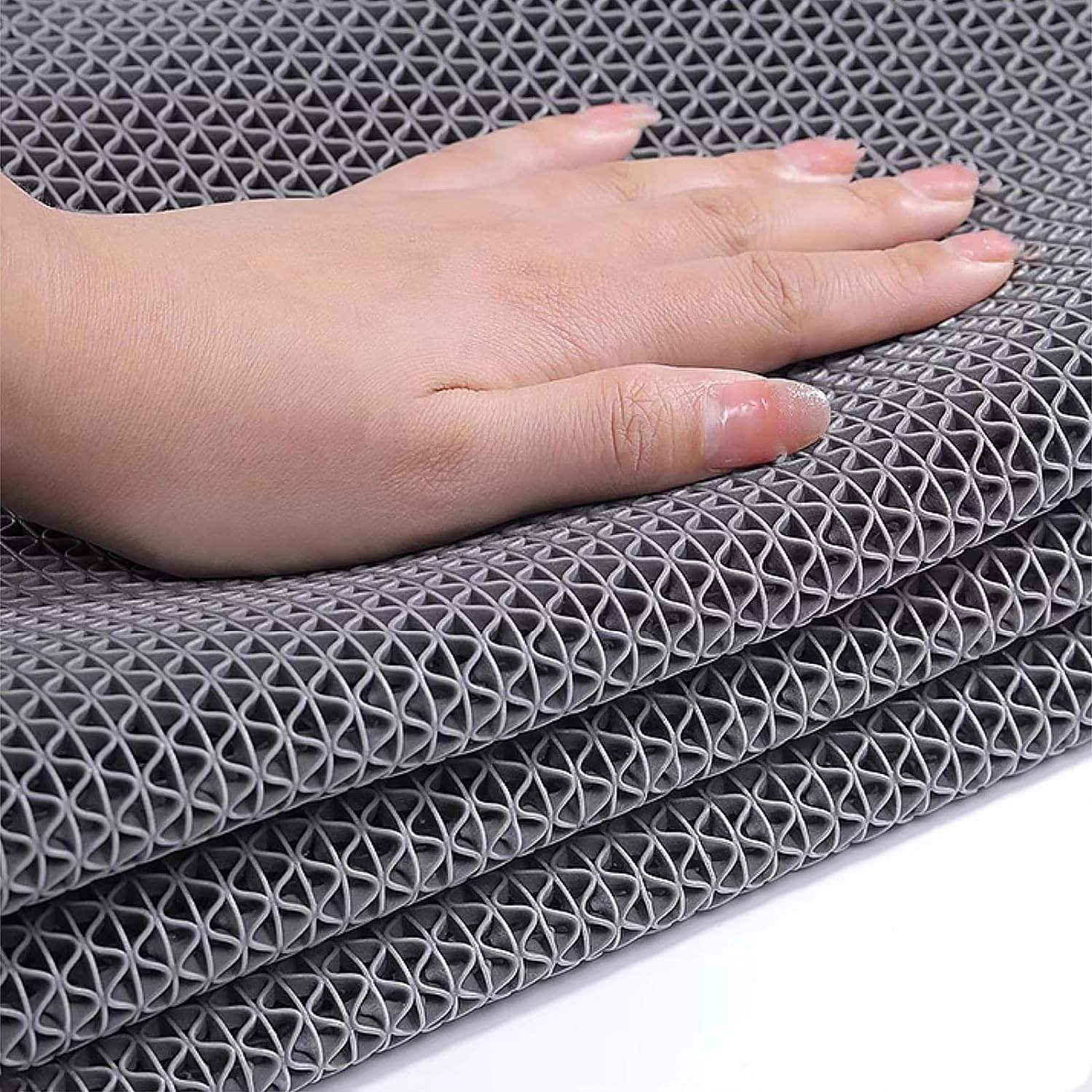 Wet Area Drainage Matting Runner, PVC Non-Slip Anti-Bacterial Floor Mat ...