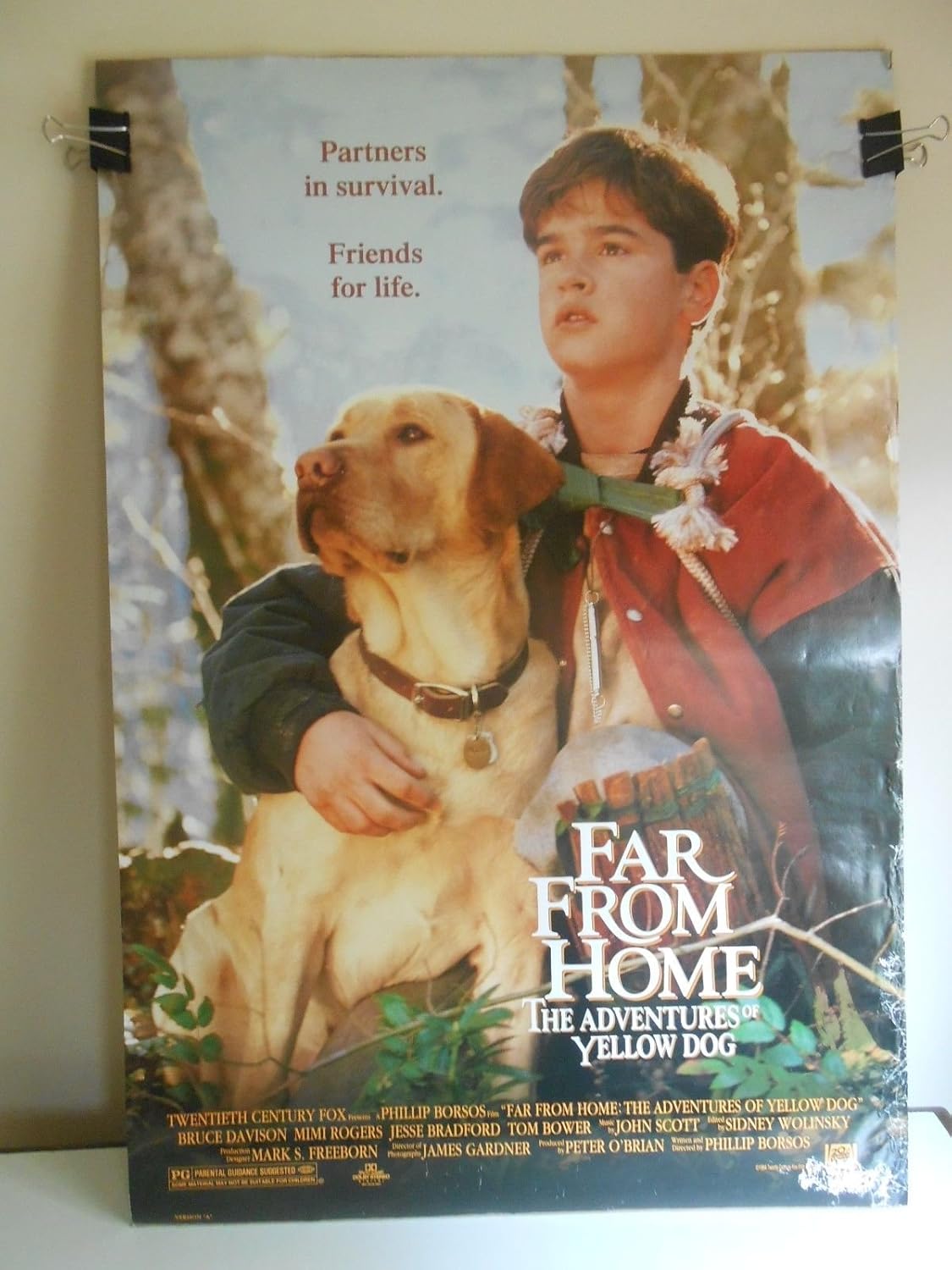Amazon.com: Far From Home Adventures Of Yellow Dog 1994 Original 2 ...