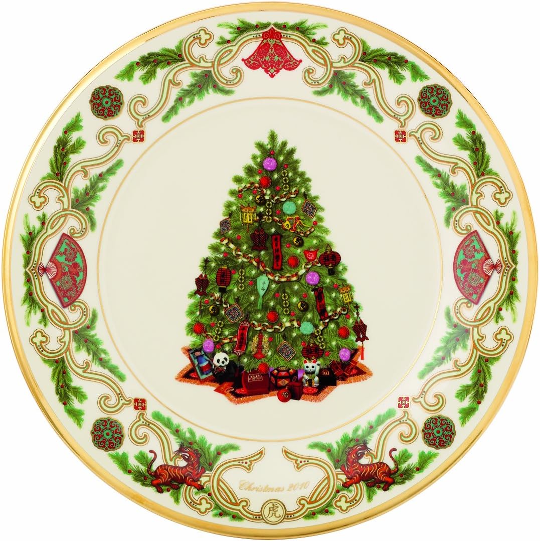 Amazon.com: Lenox 2010 Trees Around the World Plate, China : Home & Kitchen