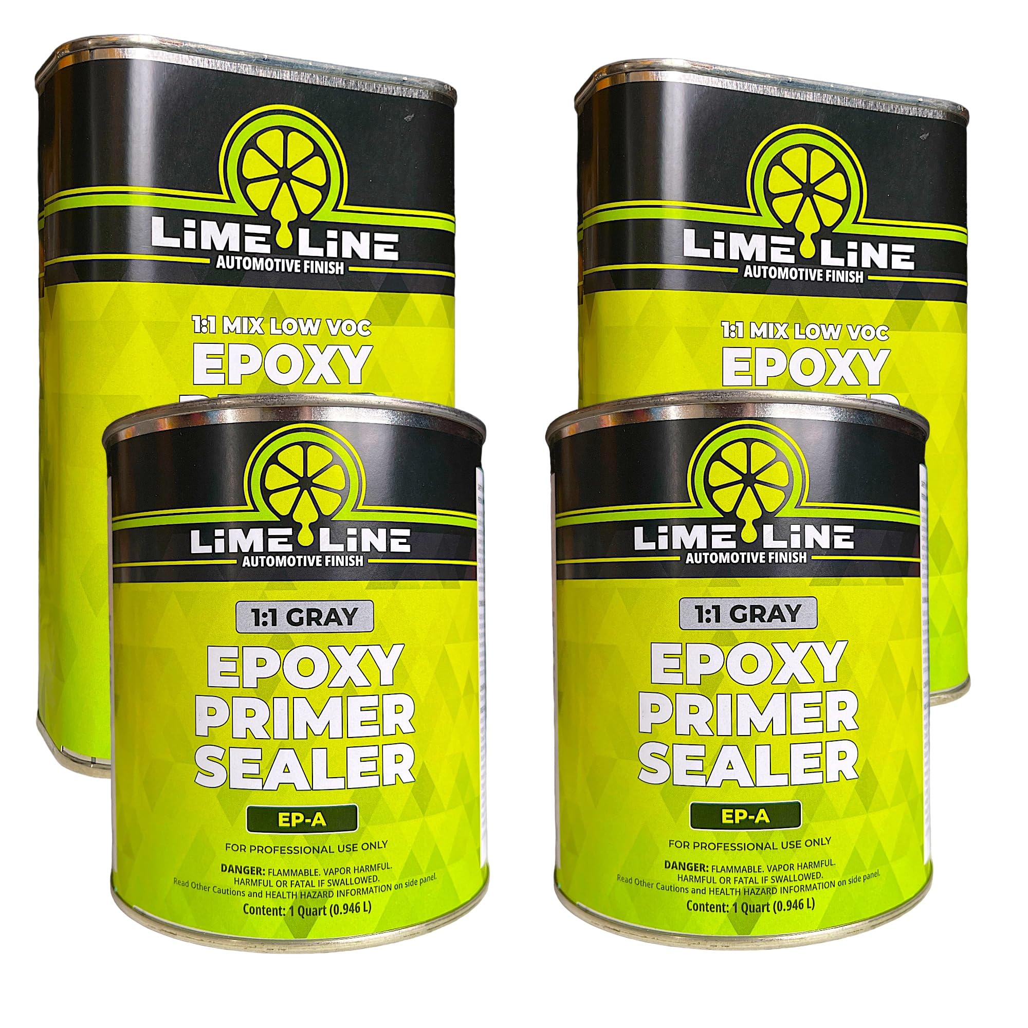 Amazon.com: LiME LiNE 2K Epoxy Primer Sealer, Direct to metal ...