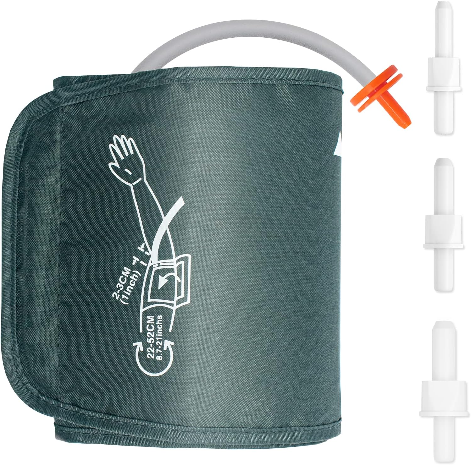 Amazon.com: Blood Pressure Cuff Arm,8.7-20.4 Inches (22-52CM) Extra ...