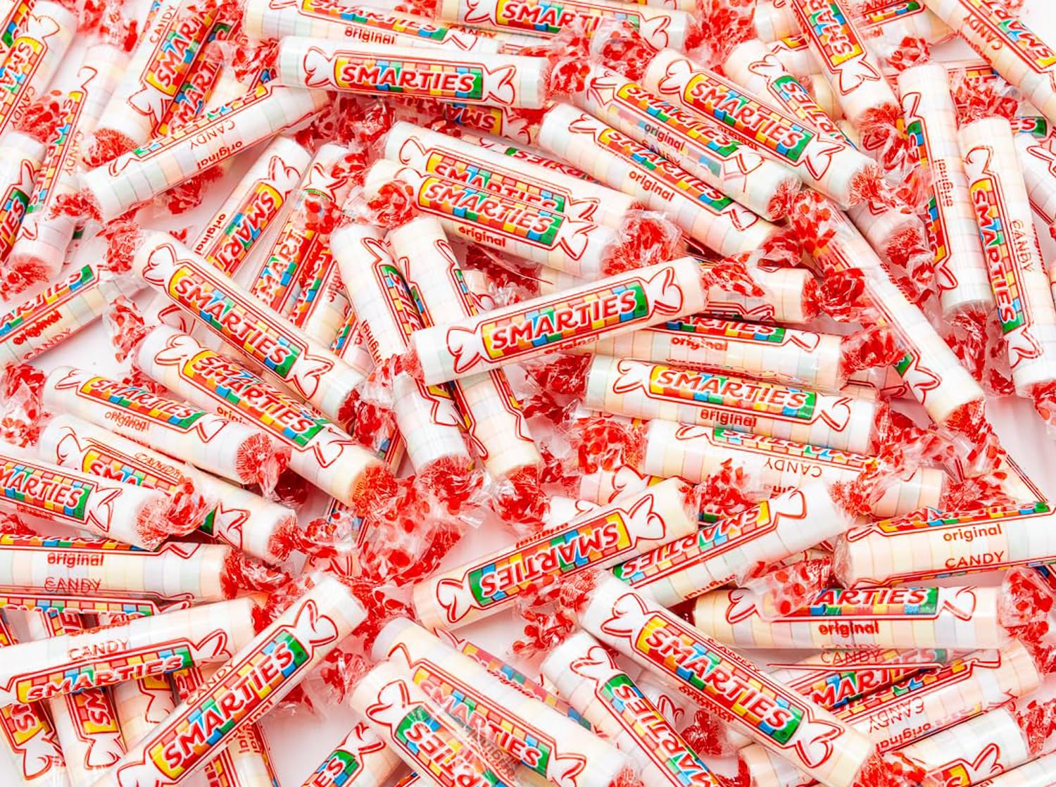 Smarties Hard Candy Roll, Assorted Flavors, Individually Wrapped