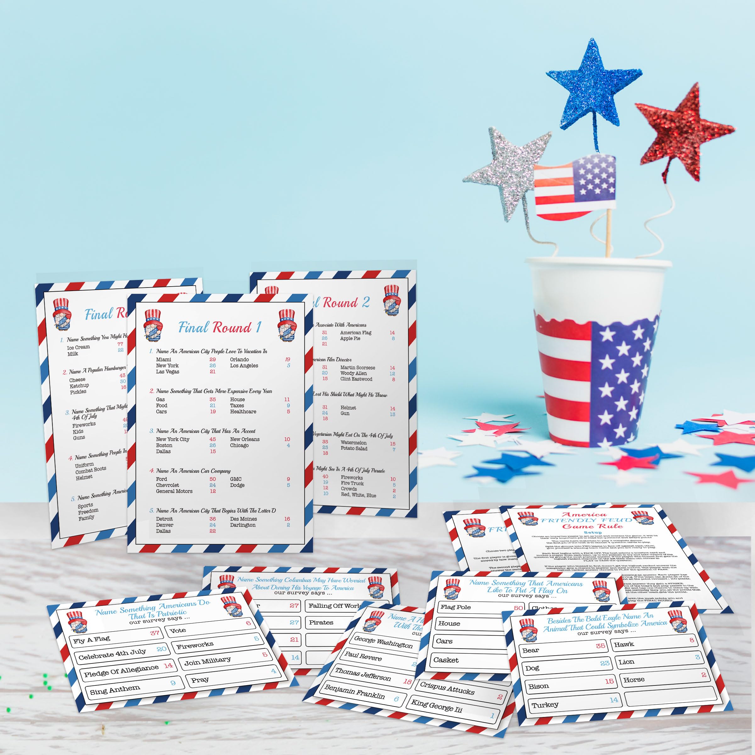 Snapklik.com : American Friendly Feud, 4th Of July Game For Adults ...