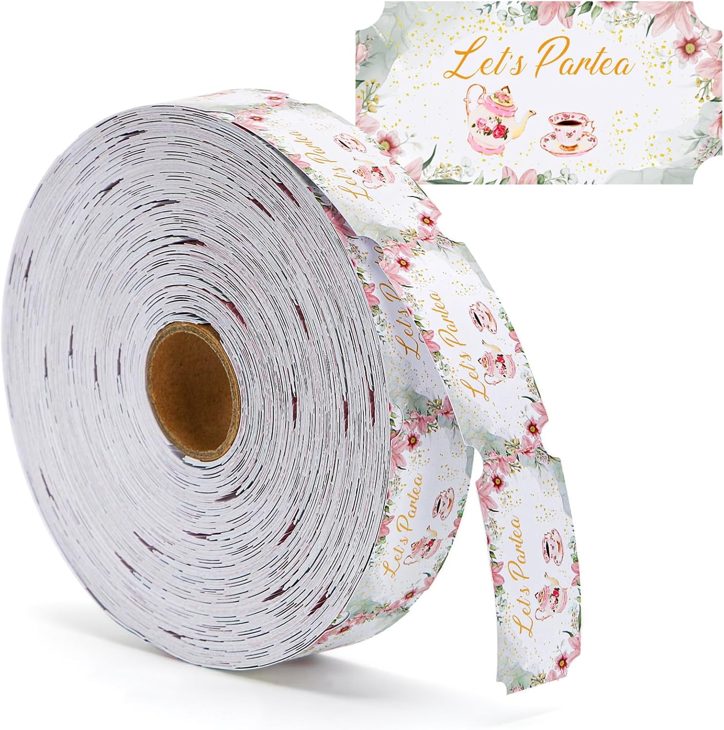 Amazon.com: 1000 Pieces Carnival Roll Tickets Raffle Tickets Single ...