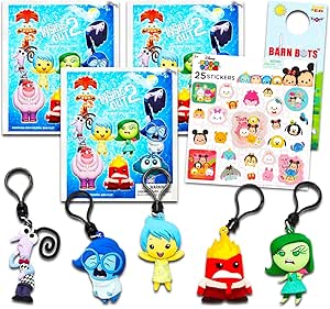 Amazon.com: Disney Inside Out Blind Bag Set - Bundle Includes 3 Blind ...