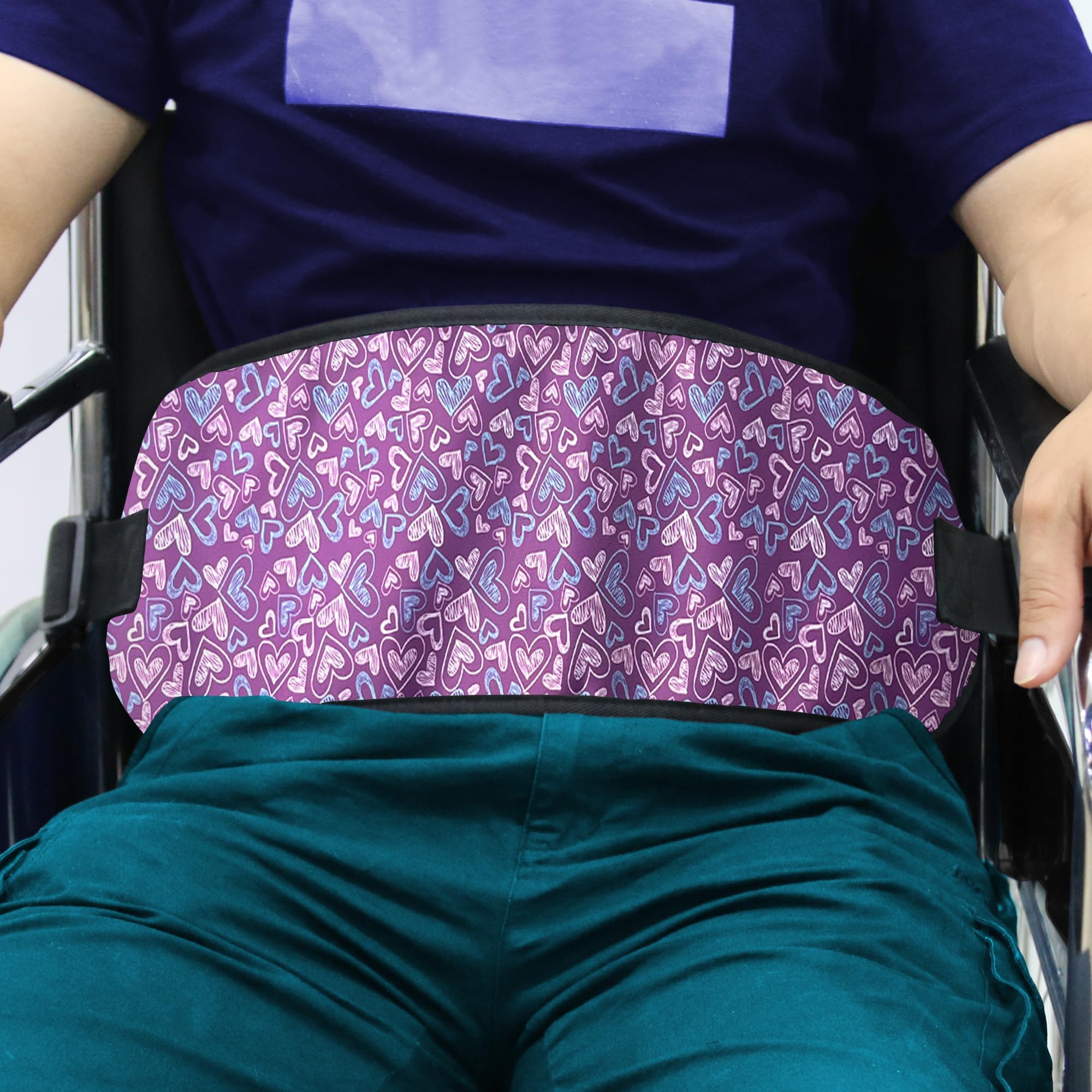 Amazon.com: JARCEEVAN Wheelchair Safety Belt Medical Restraints Straps ...