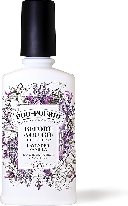 Amazon.com: Poo-Pourri Before-You-Go Toilet Spray, Lavender Vanilla, 8 ...