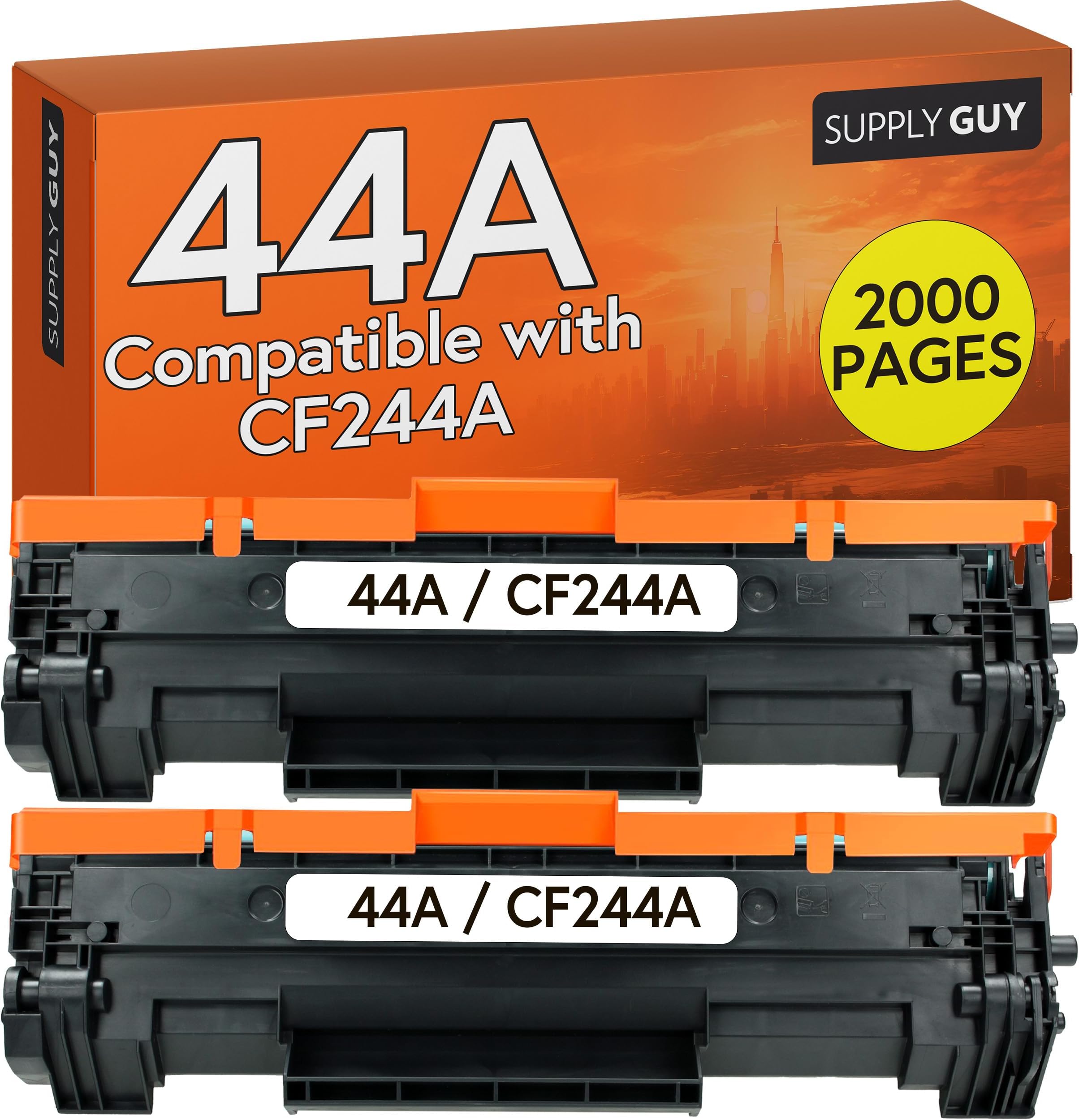 HP 44A CF244A Toner Noir Authentique pour HP LaserJet Pro M15 / M28 ...