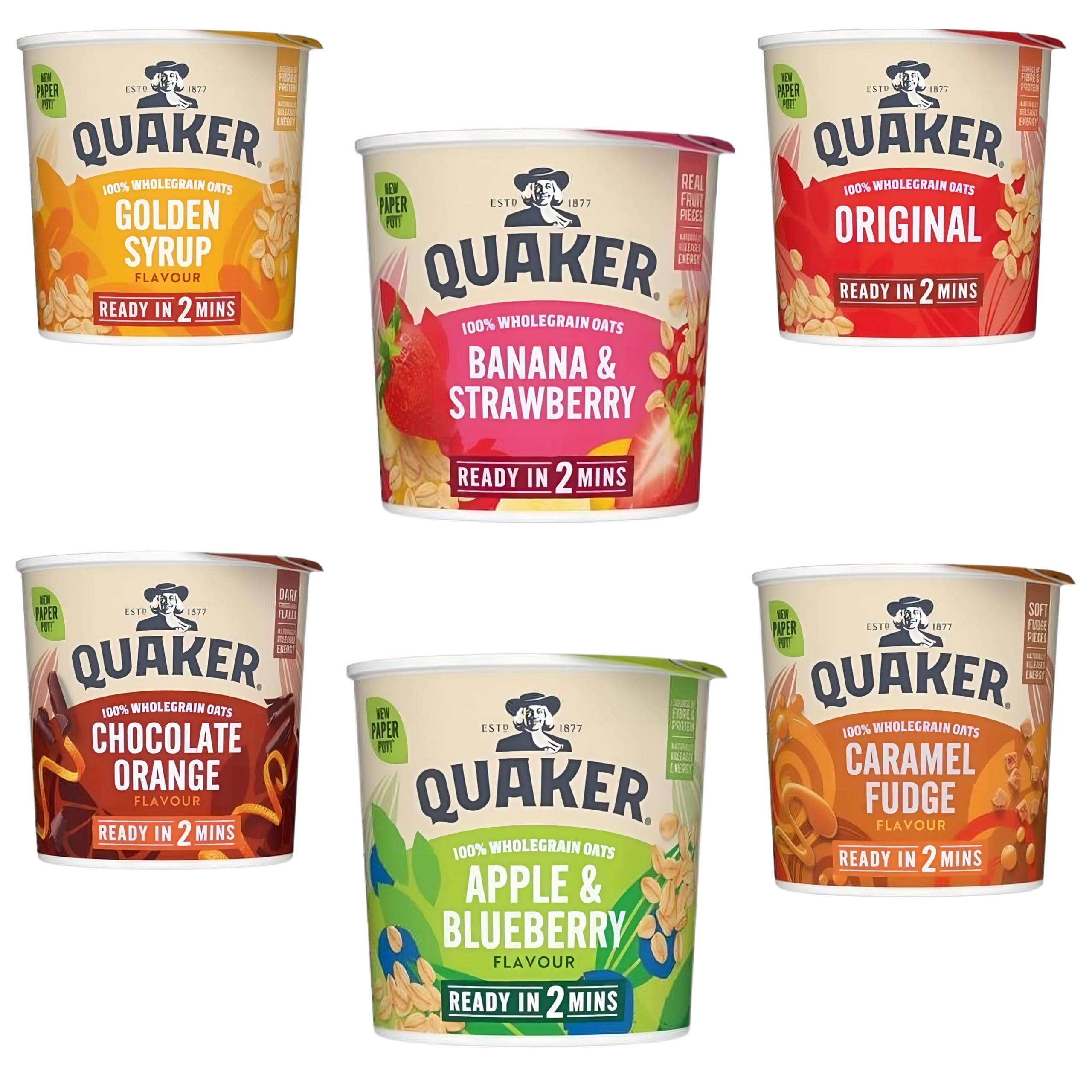 Quaker Oats Pick N Mix - Choose From 6 Flavours |Banana & Strawberry ...