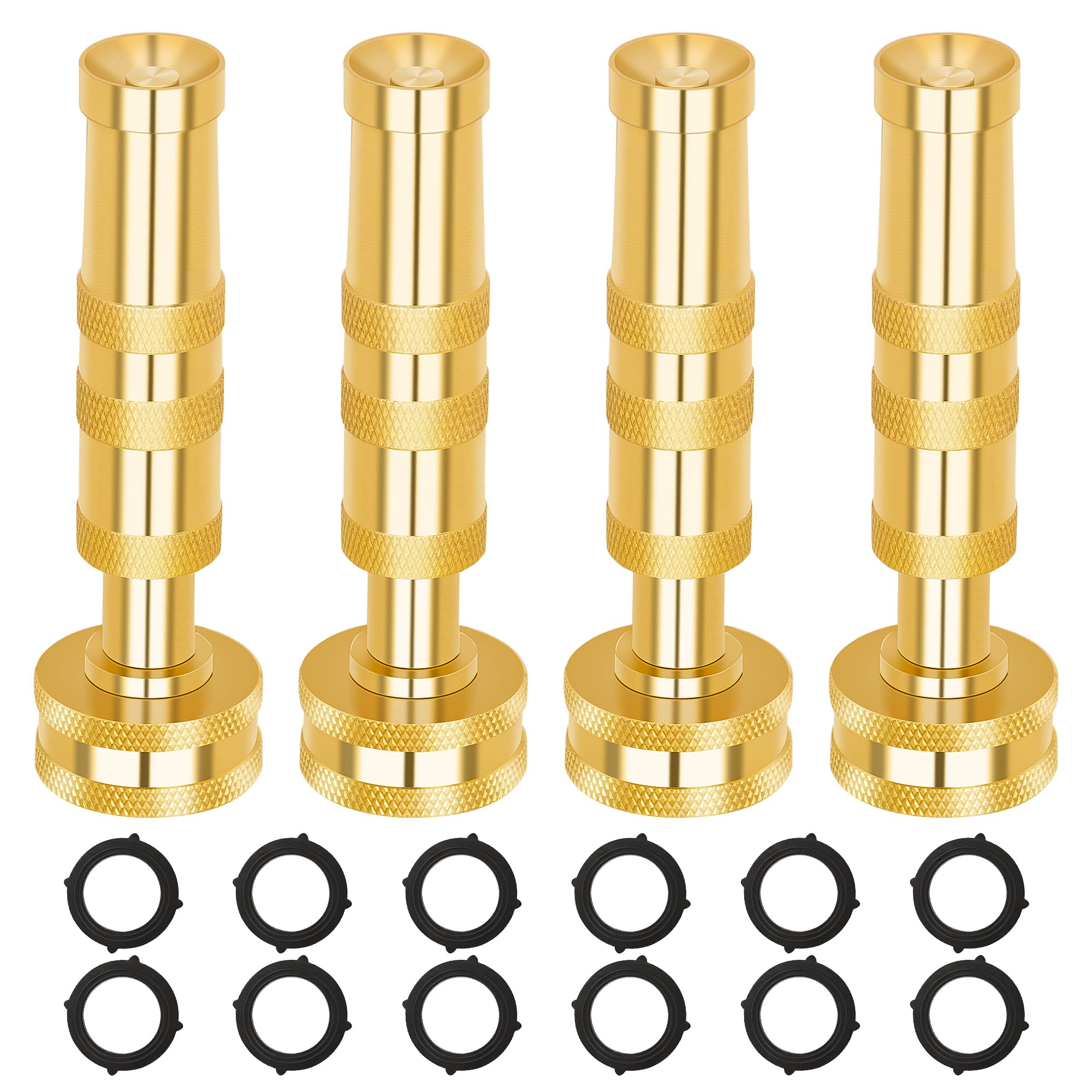 Amazon.com : AUTOMAN Brass Hose Nozzle – High Pressure Jet Nozzles 4 ...