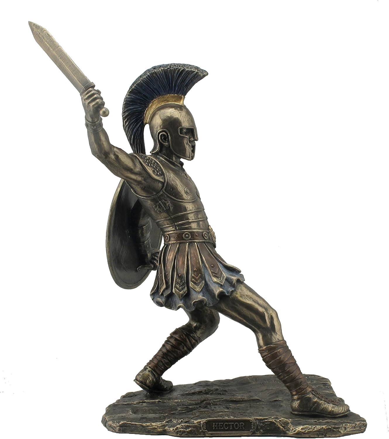 Amazon.com: Sale - Hector Unleashed with Sword & Shield Statue ...