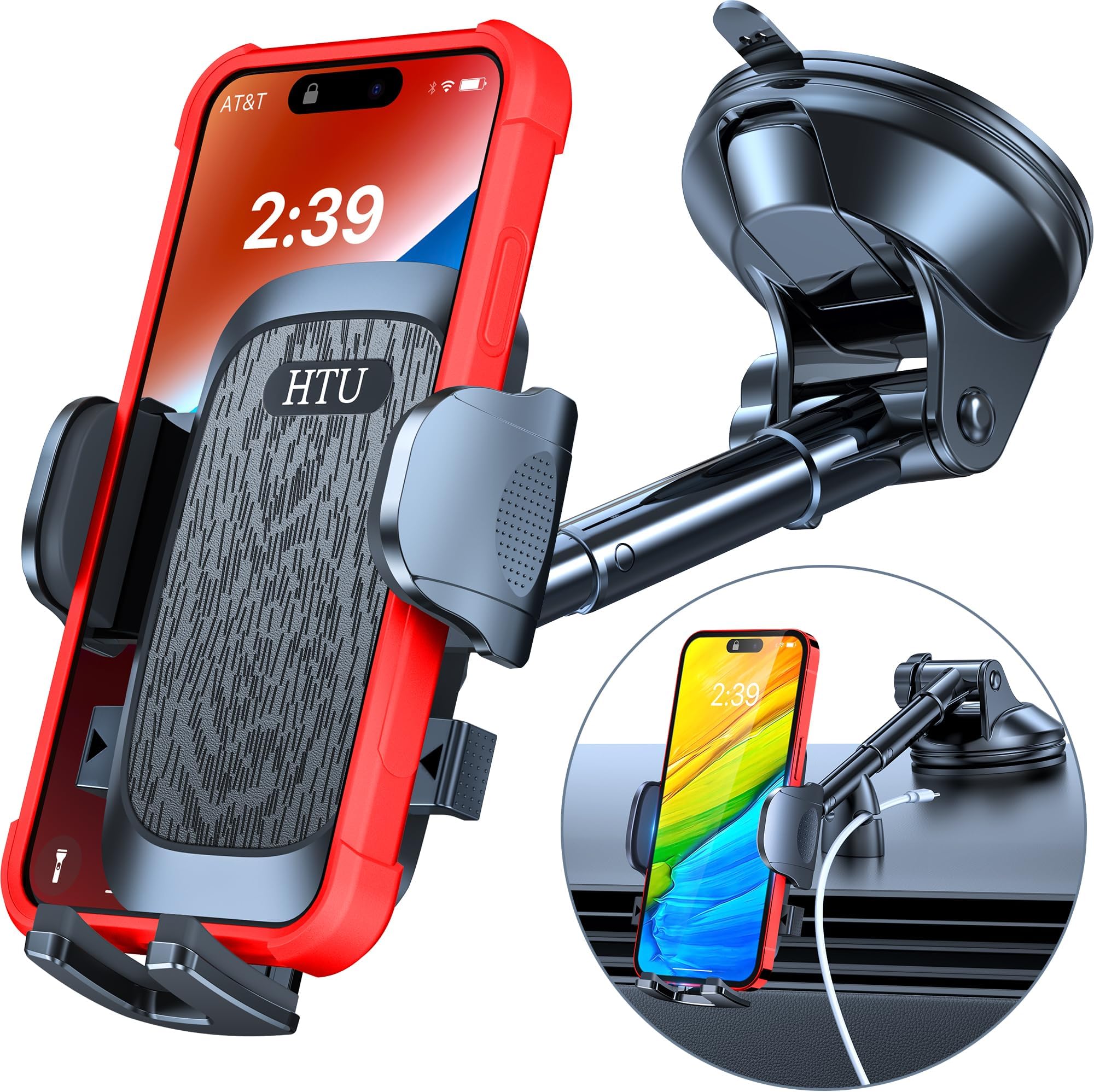 Amazon.com: Phone Holders for Your Car [88 LBS Super Heavy Duty ...