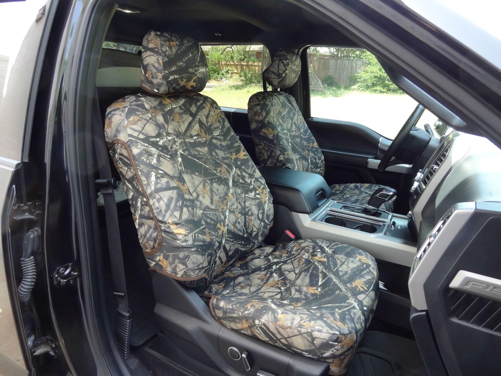 Amazon.com: Durafit Seat Covers Made to fit 2015-2019 Ford F150-550 XL ...