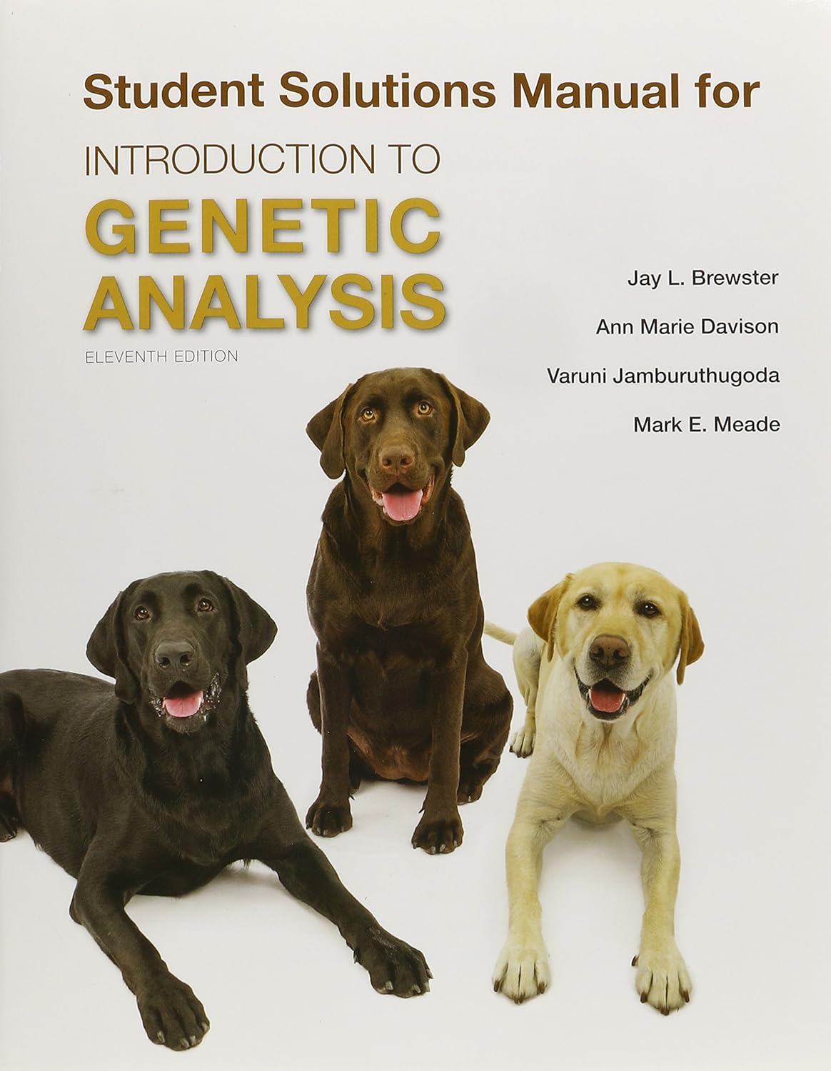 Amazon.com: Solutions Manual for Introduction to Genetic Analysis ...