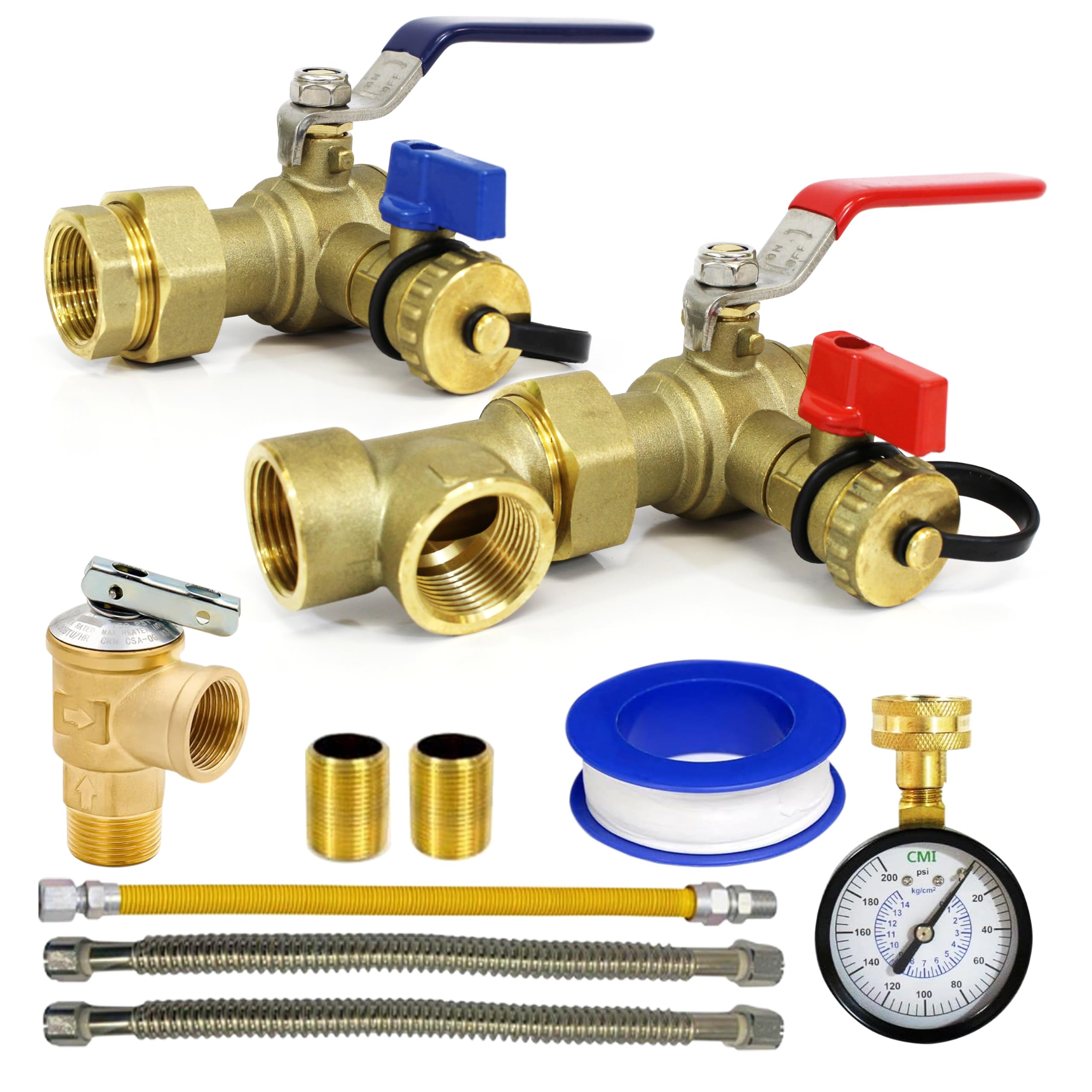 CMI Inc - 3/4 Inch IPS Female Threaded Complete Tankless Water Heater ...