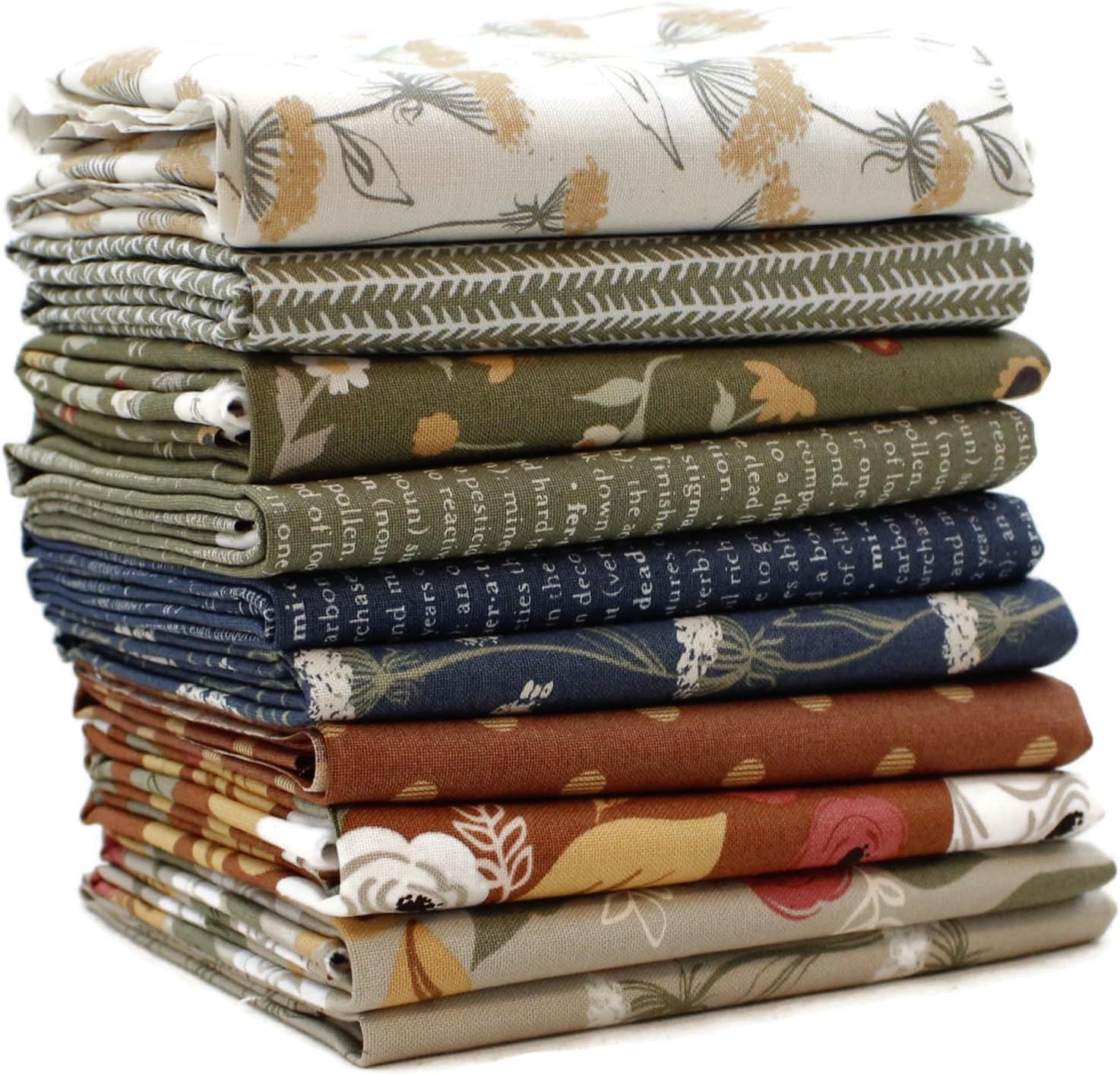Amazon.com: Flower Pot Fat Quarter Bundle (10 Pieces) by Lella Boutique ...