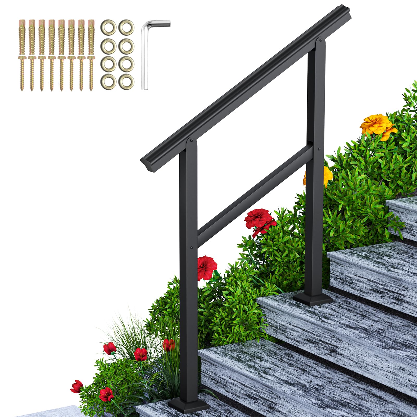 Installing Staircase Handrail