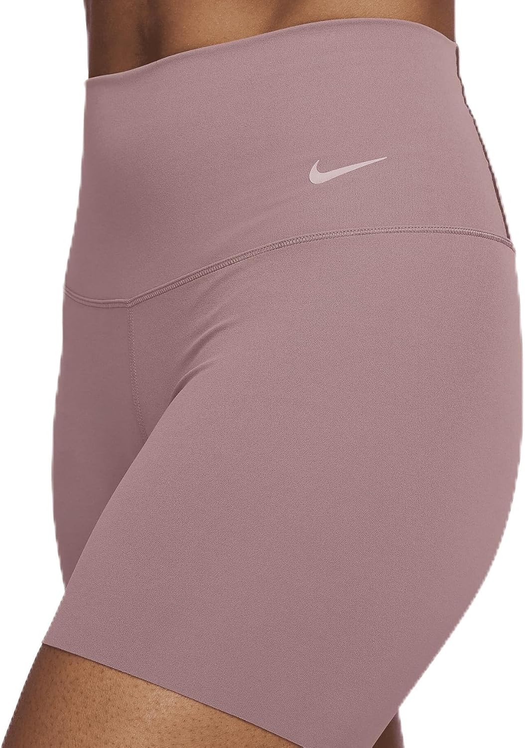 Nike Zenvy Women's Gentle-Support High-Waisted 5" Biker Shorts (Smokey ...