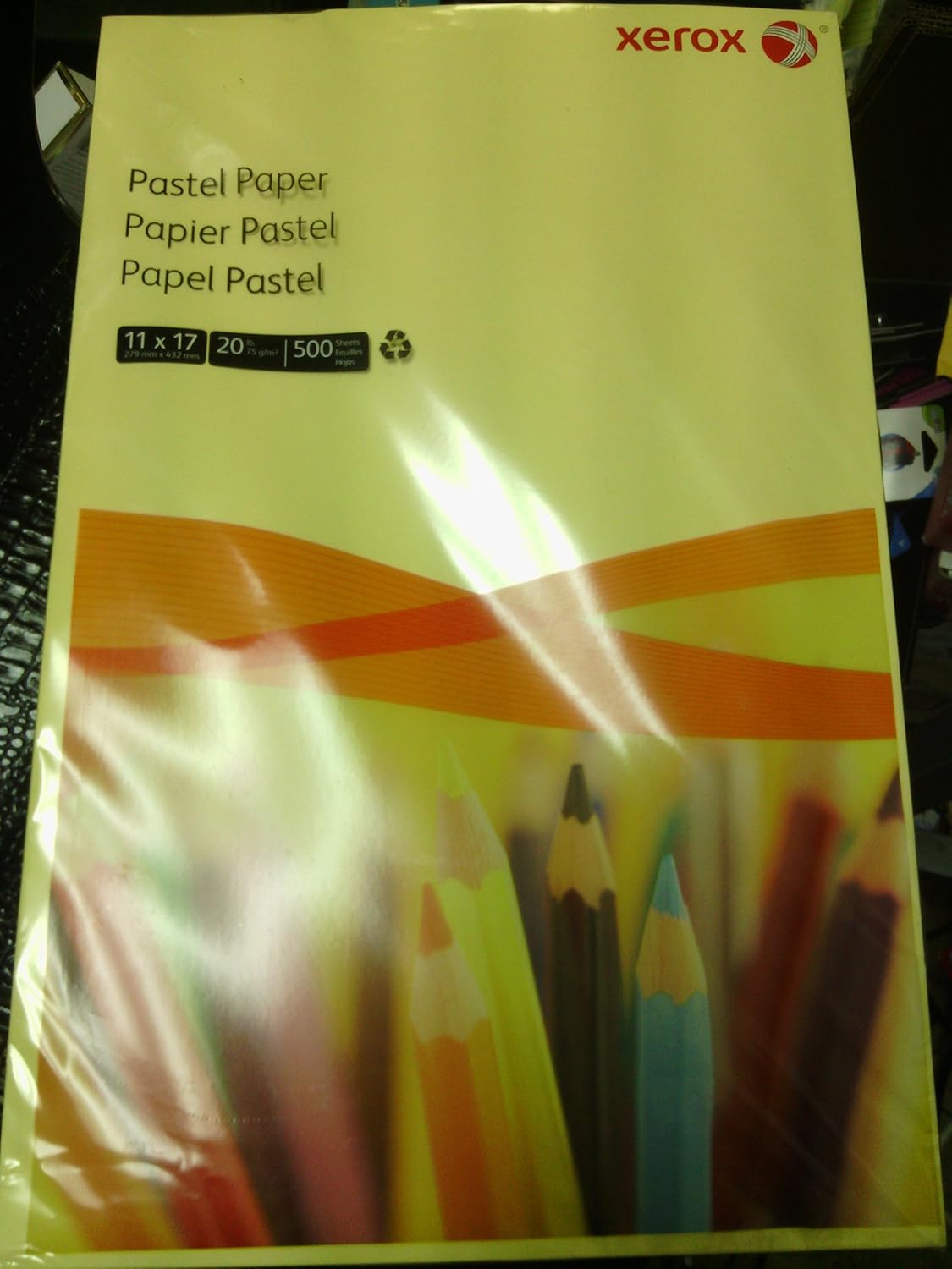 Amazon.com : Xerox(R) Multipurpose Color Paper, 11in. x 17in., 20 Lb ...