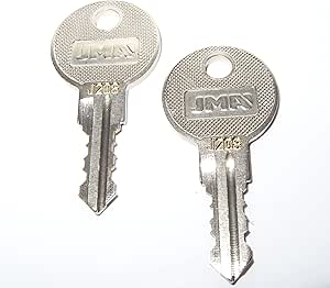 2 Keys For Better Built Tool Box Key Code Series J201 thru J220 NUMBER ...