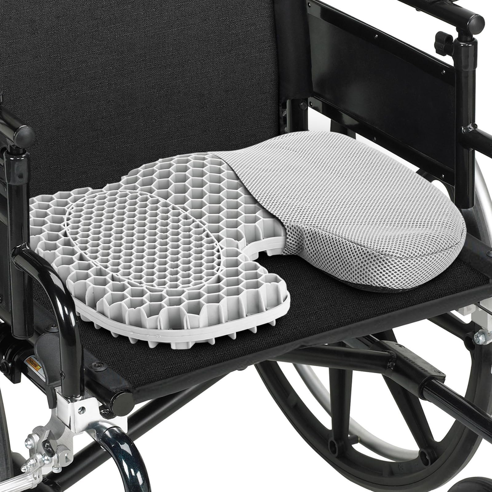 Amazon.com: Gel Wheelchair Seat Cushion for Long Sitting U Shape Seat ...