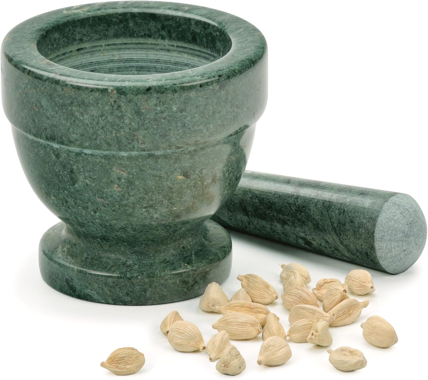 Amazon.com: RSVP International Green Marble Mortar & Pestle, 2 Ounce ...