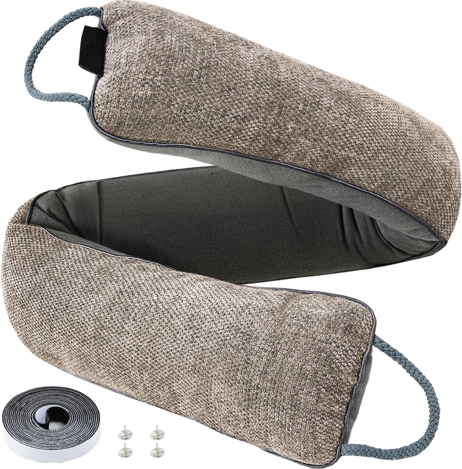 Amazon.com: Lewondr Door Draft Stopper 36 Inch for Bottom of Door Heavy ...