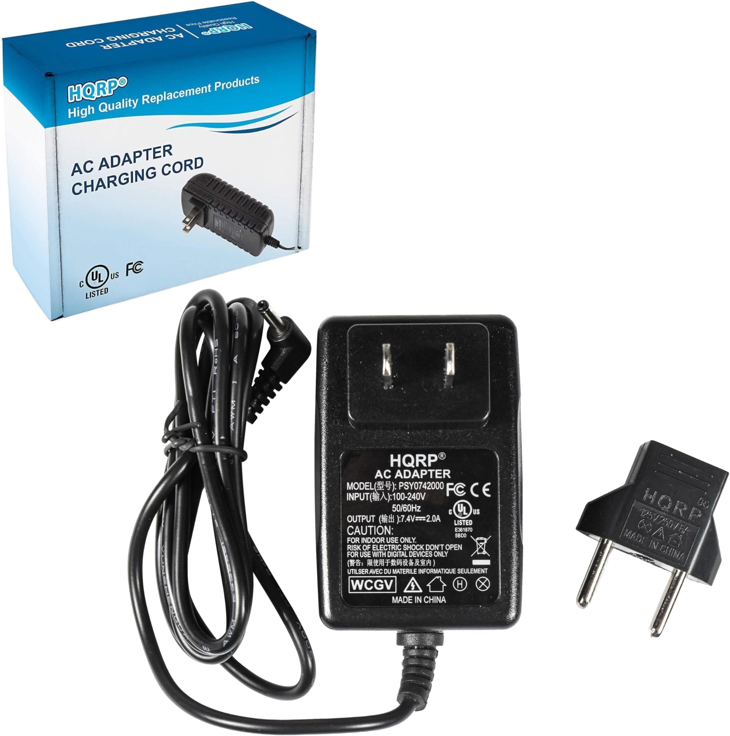 Amazon.com : HQRP Wall AC Power Adapter Compatible with Canon ZR60 ...