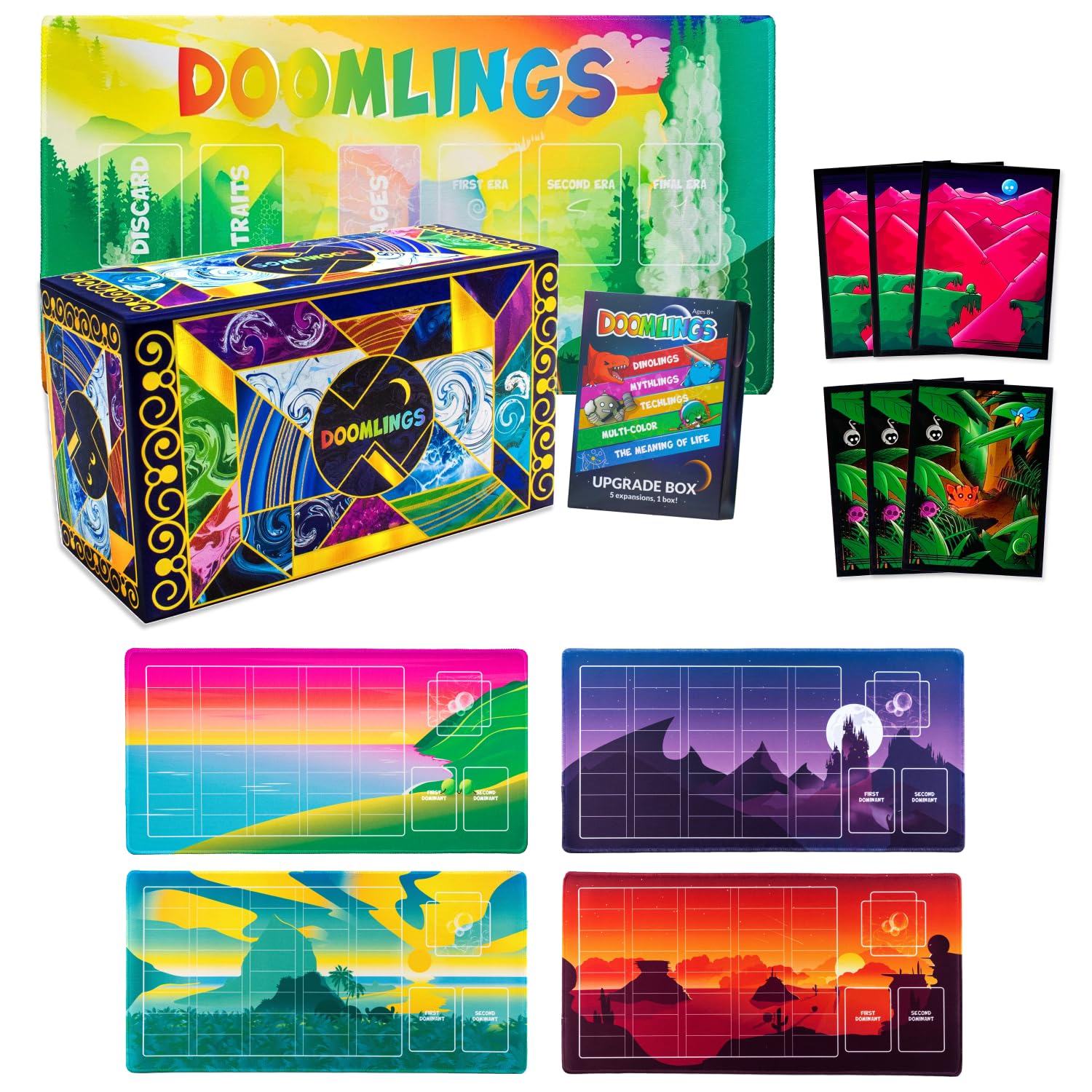 Amazon.com: Doomlings Deluxe Card Game Bundle, Fun Family Game for Kids and Adults | Includes ...