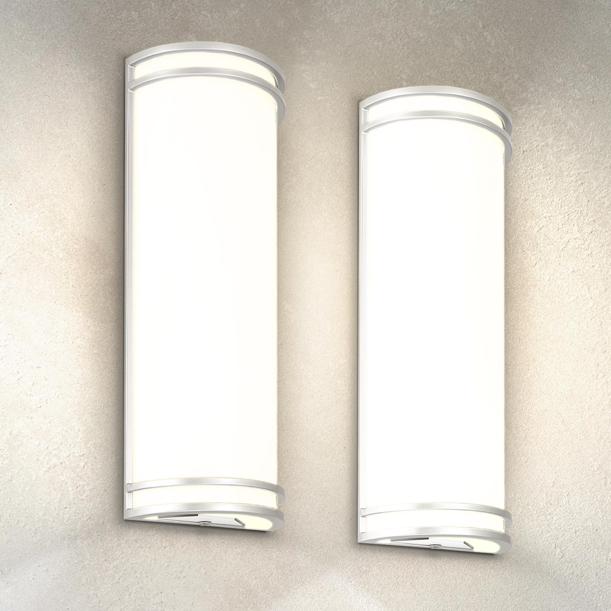 Amazon.com: ASD 18 Inch LED Outdoor Wall Mount Light Fixture - Brushed ...