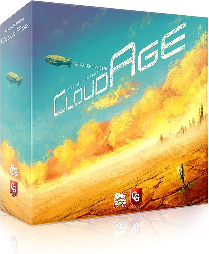 Amazon.com: Capstone Games: Cloud Age Strategy Board Game, 1-4 Players ...