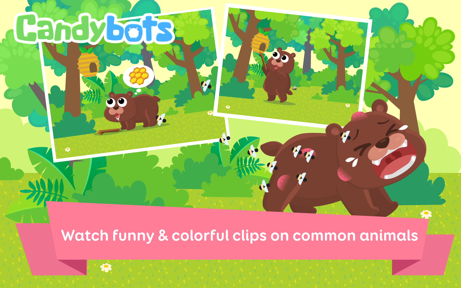 CandyBots Animals Sounds & Name 🐱 - App on the Amazon Appstore