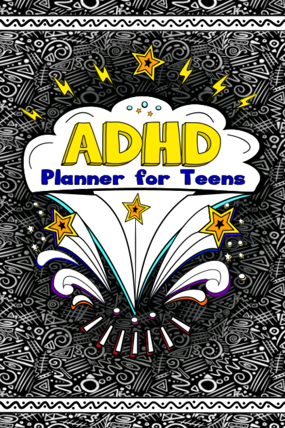 ADHD Planner for Teens: A Cool Simple to Use, Daily or Weekly Checklist ...