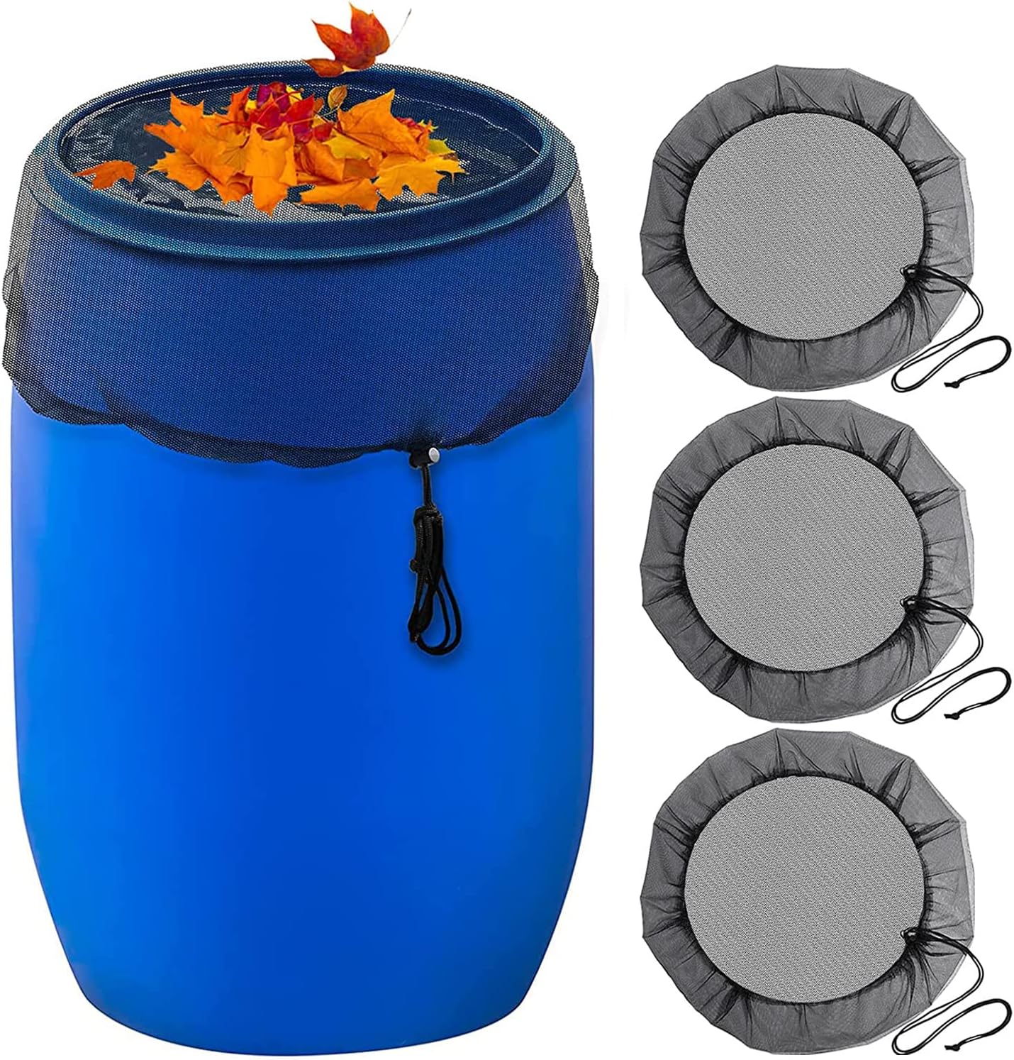 Amazon.com : 3 Pcs Mesh Cover for Rain Barrel - Rain Barrel Cover with ...