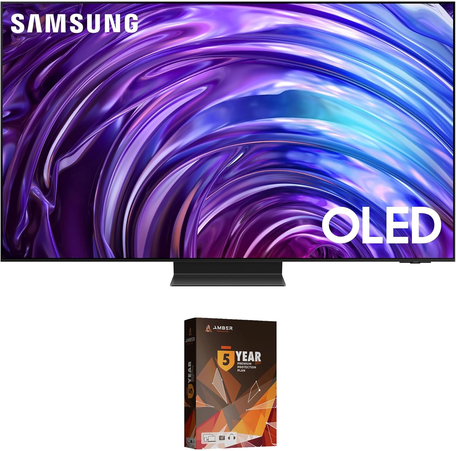Amazon.com: SAMSUNG QN77S95DAFXZA 77 Inch OLED 4K Smart TV with Dolby ...