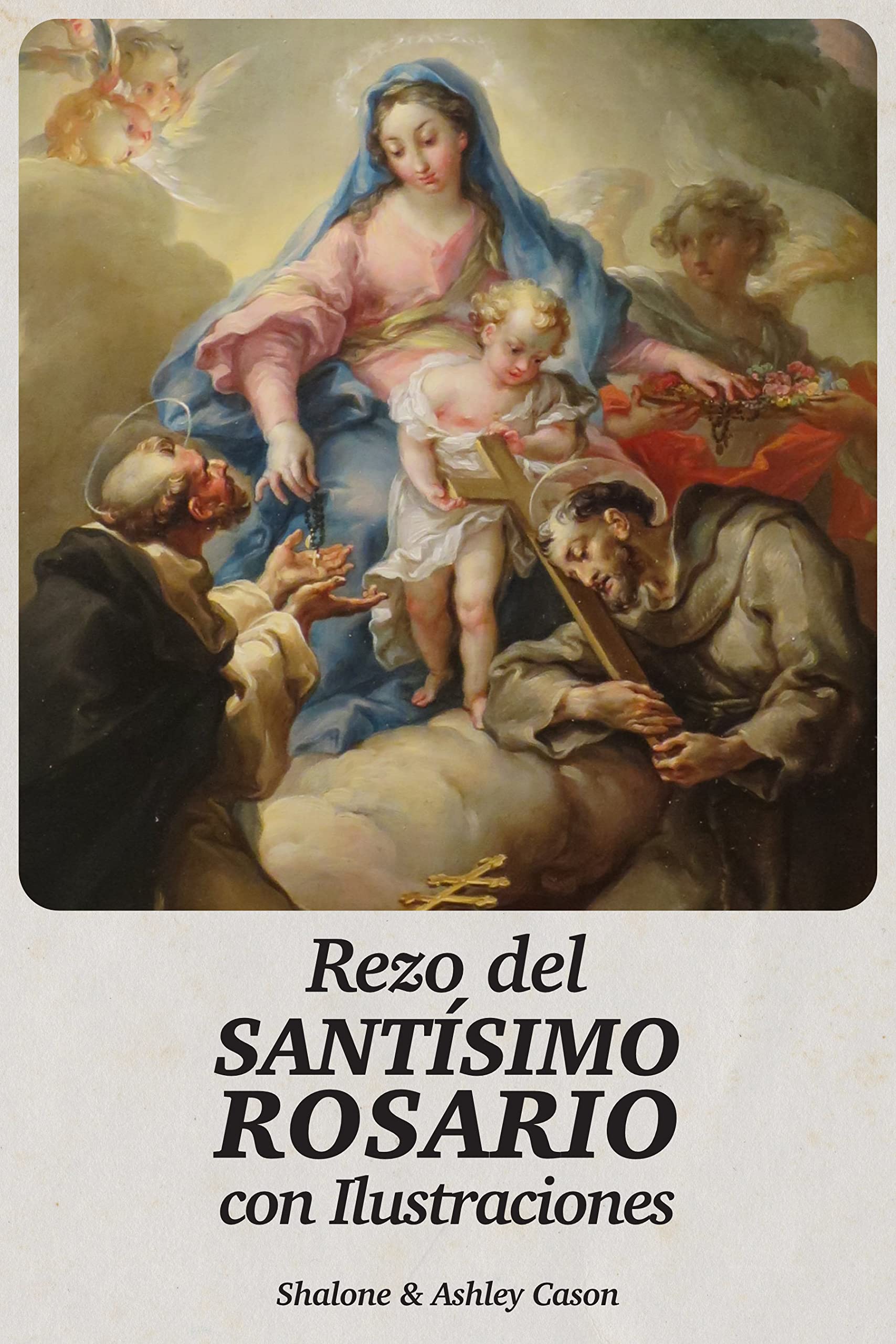 Rezo Del Santisimo Rosario Con Ilustraciones Santo Rosario Ilustrado ...