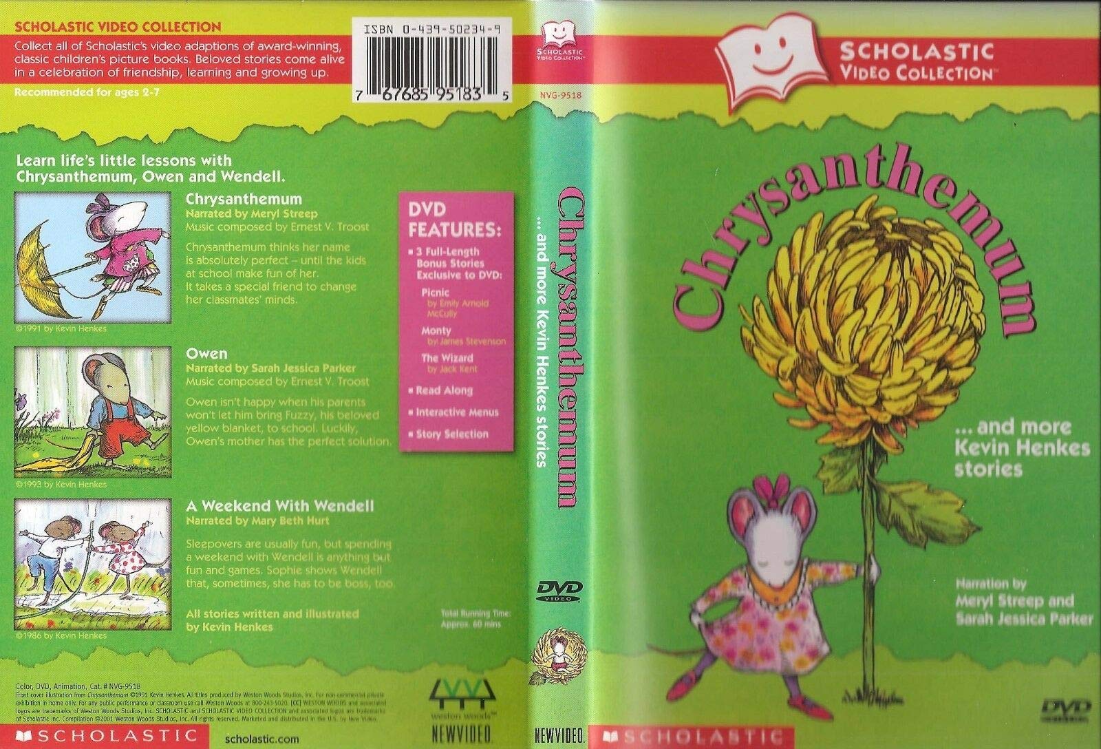 Amazon.com: Chrysanthemum and More Kevin Henkes Stories (Scholastic ...