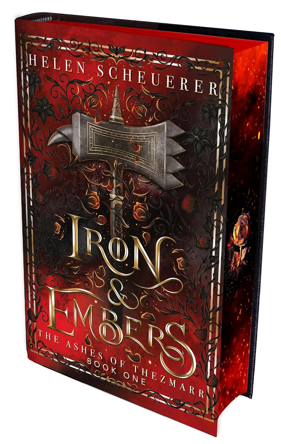 Iron & Embers: International sprayed edge edition : Scheuerer, Helen: Amazon.co.uk: Books
