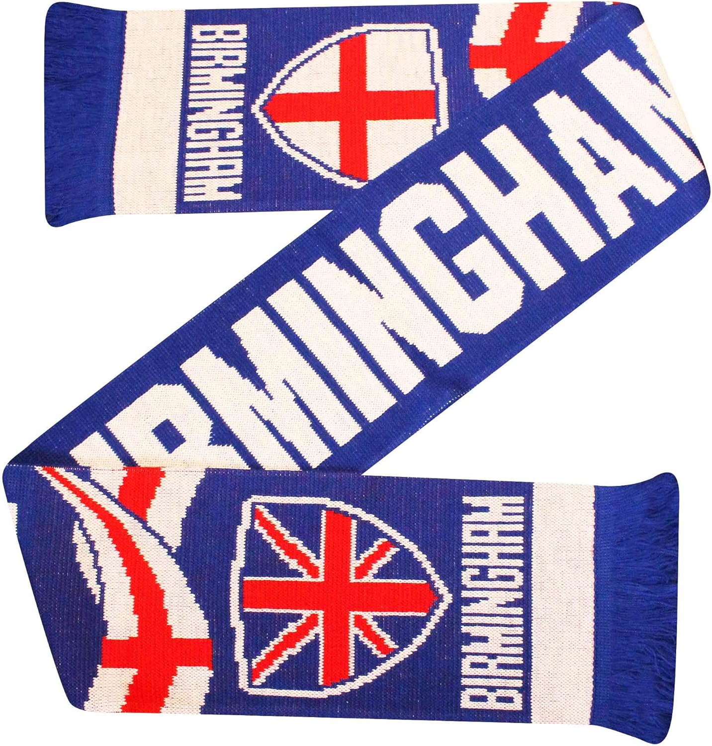 Birmingham City Football Fans Scarf (100% Acrylic) : Amazon.co.uk ...