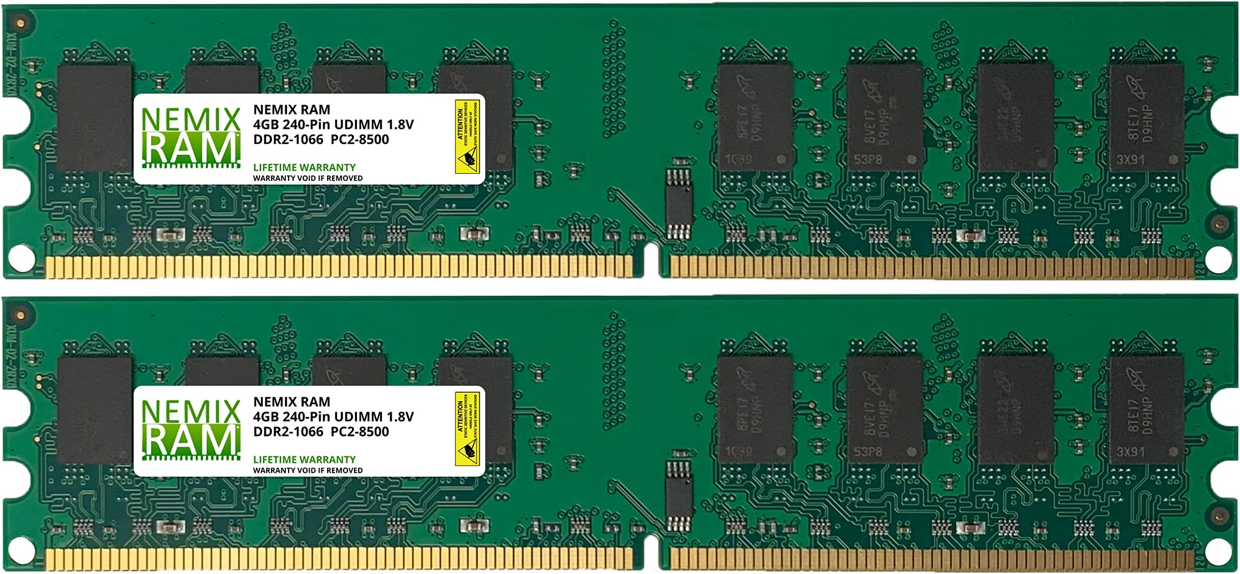 1GB DDR 266MHz PC2100 184-PIN Memory RAM DIMM for Desktop PC by NEMIX ...