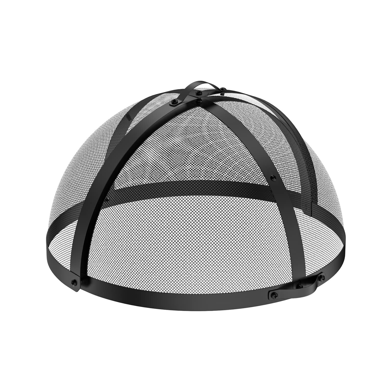 BBQ PLUS Outdoor Fire Pit Spark Screen,Heavy Duty Fire Pit Topper with ...